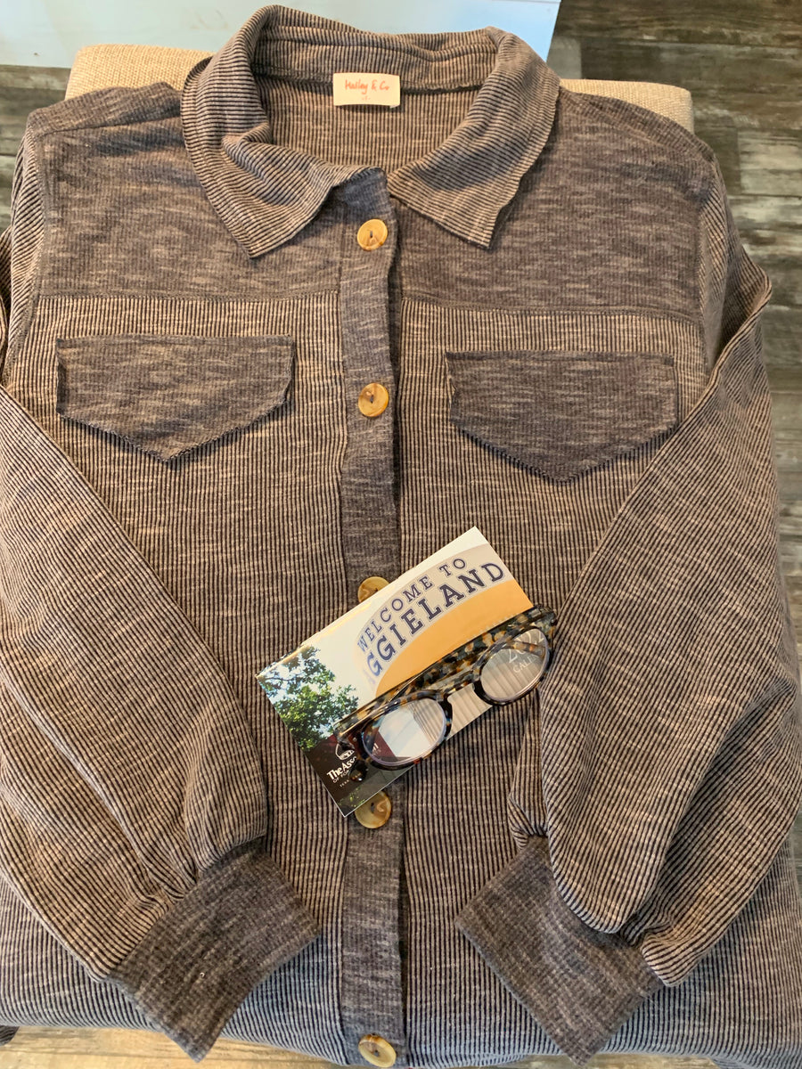So Soft Chambray Shacket – Urban Mermaid Boutique | Studio